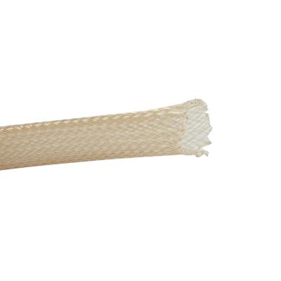 China UV Resistant PET Expandable Braided Sleeving For Wire Harness 25ft for sale
