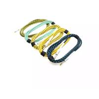 China High Temperature Cotton Braided Sleeving Tubular Webbing 1/4 to 1 3/4 Inch for sale
