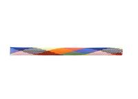 China UV Resistant PET Expandable Braided Sleeving Flame Retardant 1mm-100mm Cable Wrap for sale