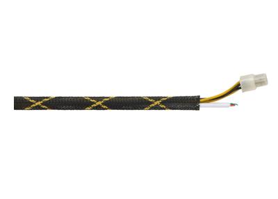 China UV Resistant PET Expandable Braided Sleeving Flame Retardant 1mm-100mm Cable Wrap for sale