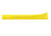 China Yellow Self-Wrapping Split Braided Sleeving for Electrical Wires - 3x Expansion, -40°C to 125°C Temperature Range for sale