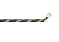 China Polyester Clean Cut Sleeving 3-76mm Size Range with VW-1 Flame Retardant Rating for Cable Protection for sale