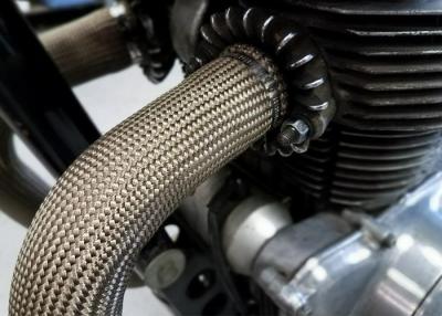 China PET/Nylon Expandable Electrical Braided Sleeving - 1.5x Expansion Range, 14 Sizes from 1/16