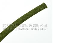 China Blue Cotton Braided Expandable Cable Sleeving - 120°C Heat Resistant, Custom Sizes 1/8