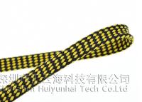 China Halogen-Free Cotton Braided Cable Sleeving 1/8