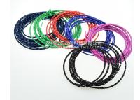 China High Density Cotton Braided Cable Sleeving Halogen Free 1/8 to 1 3/4 Inch for sale
