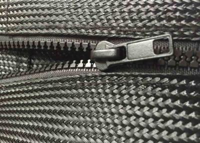 China Expandable PET Zipper Cable Sleeve - VW-1 Fire Rated, -50°C to +150°C Temperature Range, UL ROHS Certified for sale