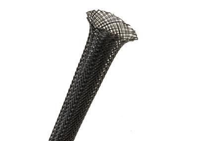 China Wear Resistant Braided Nylon Sleeve Cable Protection - 1mm to 100mm Size Range with 50% Expansion Capacity for sale