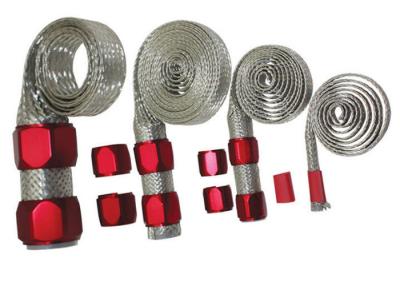 China Explosion Proof Stainless Steel Braided Sleeving 1-100mm Size Range with 900°C Temperature Resistance for sale