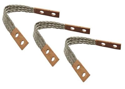 China Red Plated Tinned Copper Braided Sleeving 3/4