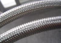 China Stainless Steel Braided Sleeving Flexible Conduit 1MM-100MM Size Range with 0.05MM-0.15MM Wire Diameter for sale