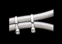 China 304 Stainless Steel Braided Hose Covers 1mm-100mm Size Range with 900°C Heat Resistance for sale