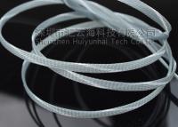 China PET Flame Retardant Cable Sleeve -50℃ to +150℃ Temperature Range VW-1 Rated Halogen Free Expandable Braiding for sale