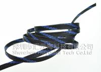 China PET Expandable Heat Resistant Cable Sheathing - Halogen Free Wire Wrap with VW-1 Rating, -50℃ to 150℃ Temperature Range for sale
