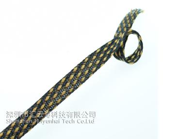 China Flame Retardant Expandable Cable Sleeve 3-76mm Size Range with VW-1 Rating for Industrial Wire Protection for sale