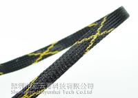 China Flame Retardant Expandable Cable Sleeve 3-76mm Size Range with VW-1 Rating for Industrial Wire Protection for sale