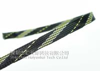 China Flame Retardant Expandable Cable Sleeve 3-76mm Size Range with VW-1 Rating for Industrial Wire Protection for sale