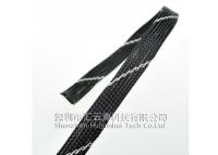 China Flexible PET Braided Fire Resistant Cable Sleeve -70°C to +155°C Temperature Range UL VW-1 Certified for sale
