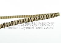 China Expandable High Temperature Wire Sleeve 155°C Max Temp, 100,000psi Tensile Strength, UV Resistant PET Braided Sleeving for sale
