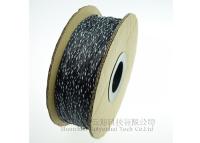 China PET Expandable Braided Cable Sleeving 3mm-148mm Size Range with -50℃ to +150℃ Temperature Rating and UL VW-1 Certification for sale
