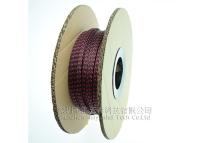 China Wire Protection Braided Cable Sleeving , Clear Cut Braided Wire Sleeve for sale
