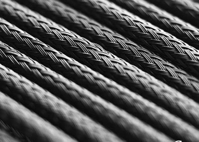 China Automotive Nylon Braided Sleeving 3-148mm Size Range, -50℃ to +150℃ Temperature Resistant Cable Protection for sale