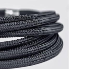 China High Flame Retardant Braided Nylon Sleeve 3-148mm VW-1 Certified Cable Protection for sale