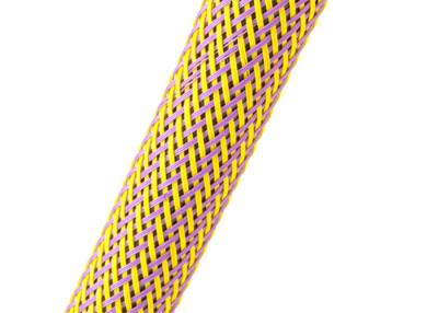 China Flexible Braided Nylon Sleeve 1-100mm Diameter Flame Retardant Cable Protection -60°C to +160°C for sale