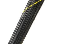 China PA66 Flame Retardant Braided Nylon Sleeve 32mm Width with 150% Expandability for Cable Protection for sale