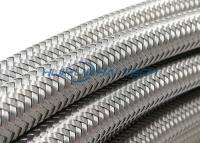 China 304 Stainless Steel Braided Hose Sleeve 1mm-100mm Expandable EMI RFI Protection for sale