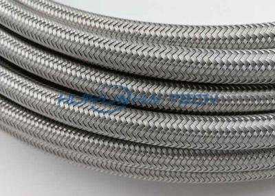 China 600V Stainless Steel Braided Sleeving 1mm to 100mm for Cable Protection and EMI Shielding for sale