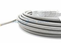 China Stainless Steel 304 Braided Sleeving 1mm-100mm High Temperature Cable Protection for sale