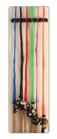 China Colored Expandable Braided Fishing Rod Protective Sleeves 30mm PET Material -40°C to 125°C Temperature Range for sale
