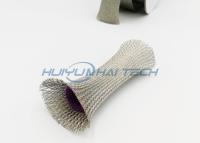 China Tinned Copper Braided Cable Shielding Sleeve 3/4 Inch Flame Retardant EMI RFI Protection for sale