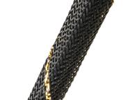 China PET Expandable Wire Sleeve 3-76mm Size Range with VW-1 Flame Retardant and -50℃ to +150℃ Temperature Rating for sale