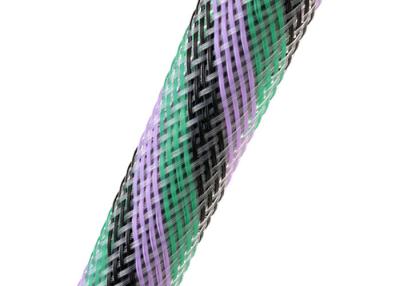 China Polyester Zipper Cable Sleeve 25mm x 3m - Flame Retardant VW-1 Braided Wrap for Industrial Machinery for sale