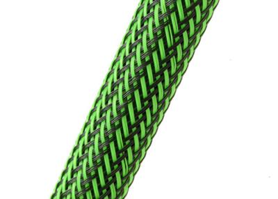 China PET Expandable Cable Tidy Sleeve with Zipper - VW-1 Fire Resistant, -50°C to 150°C Temperature Range for sale