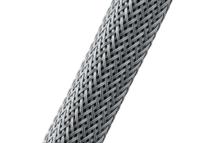 China PET Expandable Cable Tidy Sleeve with Zipper - VW-1 Fire Resistant, -50°C to 150°C Temperature Range for sale