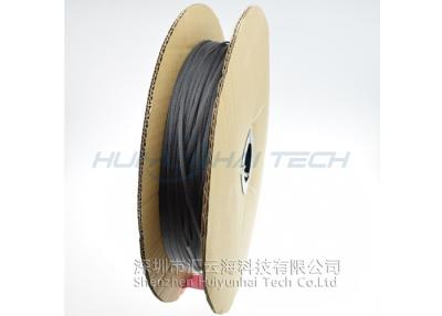 China High Density Heat Resistant Wire Sleeve - Clean Cut Polyester Braiding -50℃ to 150℃ Temperature Range UL VW-1 Rated for sale