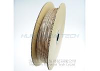 China High Density Heat Resistant Wire Sleeve - Clean Cut Polyester Braiding -50℃ to 150℃ Temperature Range UL VW-1 Rated for sale