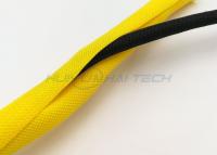 China Flame Resistance Self Wrapping Split Braided Sleeving For Computer Power Cord for sale