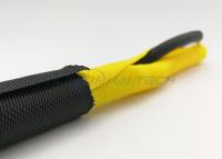 China Splice Free Flexible Braided Wire Covering - UV Resistant Split Loom Sleeving 6-50mm ID with 25% Overlap for sale