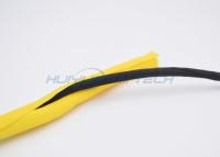 China PET Self-Wrapping Cable Sleeve - Halogen Free Polyester -55°C to +155°C Temperature Range with VW-1 Fire Rating for sale