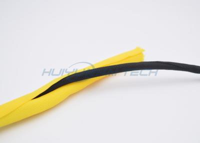 China PET Self-Wrapping Cable Sleeve - Halogen Free Polyester -55°C to +155°C Temperature Range with VW-1 Fire Rating for sale