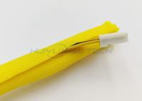 China PET Self-Wrapping Cable Sleeve - Halogen Free Polyester -55°C to +155°C Temperature Range with VW-1 Fire Rating for sale