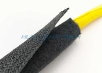 China Durable Flexible Self-Adhesive Velcro Cable Sleeve for Wire Management - 8mm to 15mm Diameter, -50°C to 150°C Temperature Range for sale