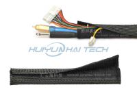 China Self-Closing PET Velcro Cable Sleeve 8-15mm Diameter for Electrical Insulation -50°C to 150°C Temperature Range for sale