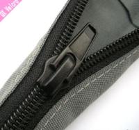 China Black PET Zipper Cable Sleeve Braided Wrap -50°C to +150°C Temperature Range VW-1 Fire Rated for Cable Management for sale
