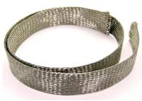 China Tinned Copper Braided Sleeving 12-50mm EMI Shielding for Wire Harness Automotive for sale