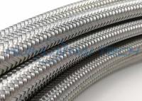 China Industrial Flat Stainless Steel Braided Sleeving 90MPA 600V 1mm-100mm Cable Protection for sale
